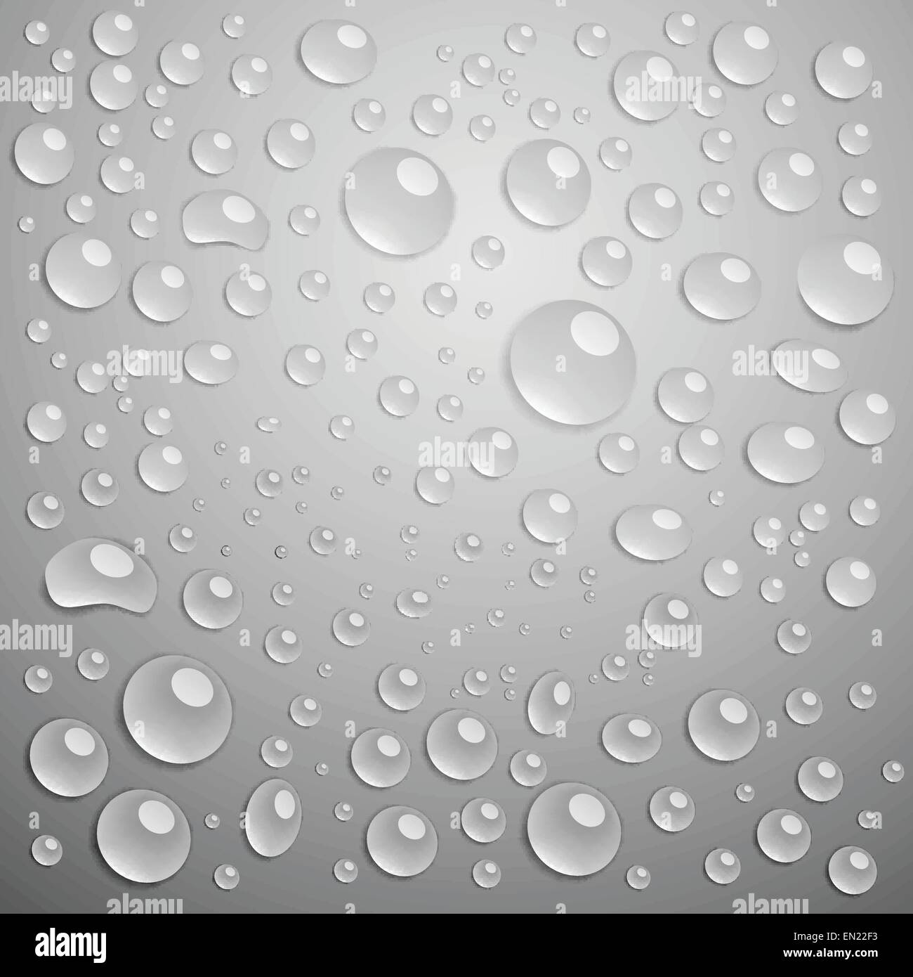 Water drops isolated on background. Vector Illustration Stock Vector Image & Art - Alamy