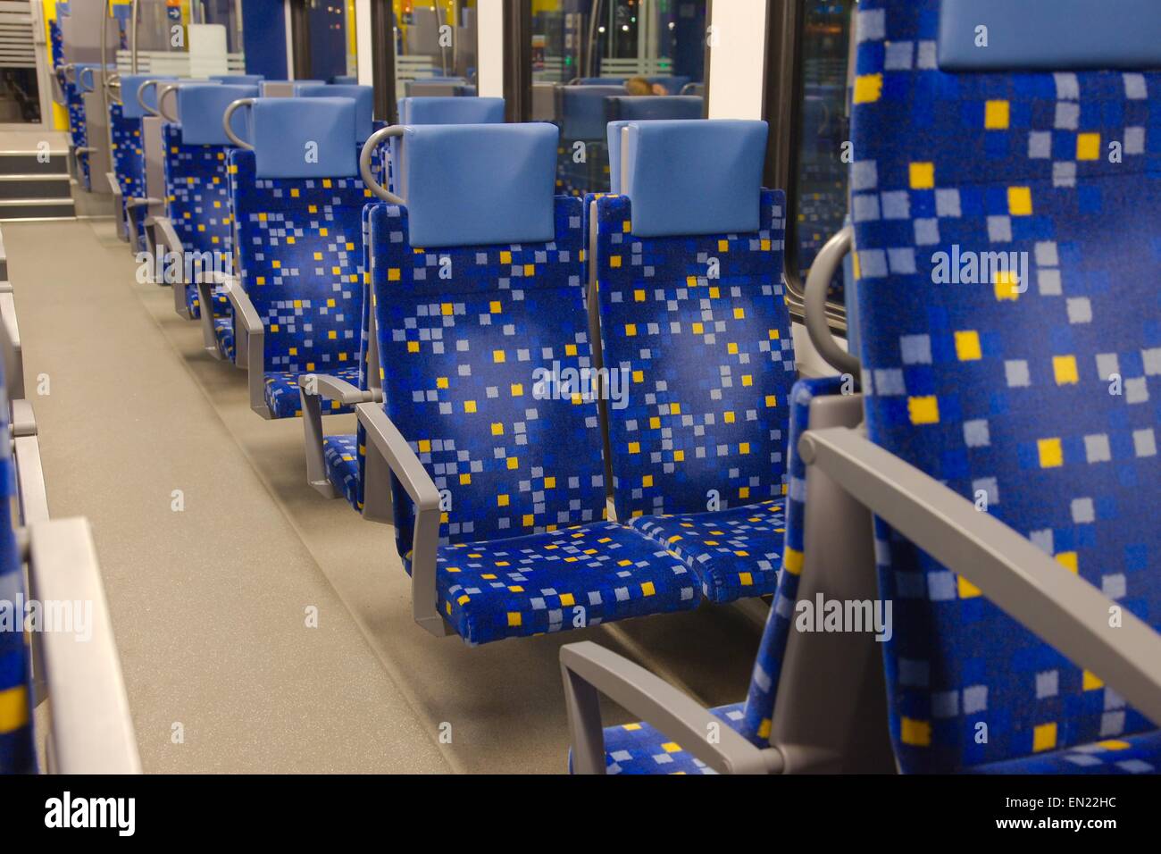 Interior of passenger train hi-res stock photography and images - Alamy