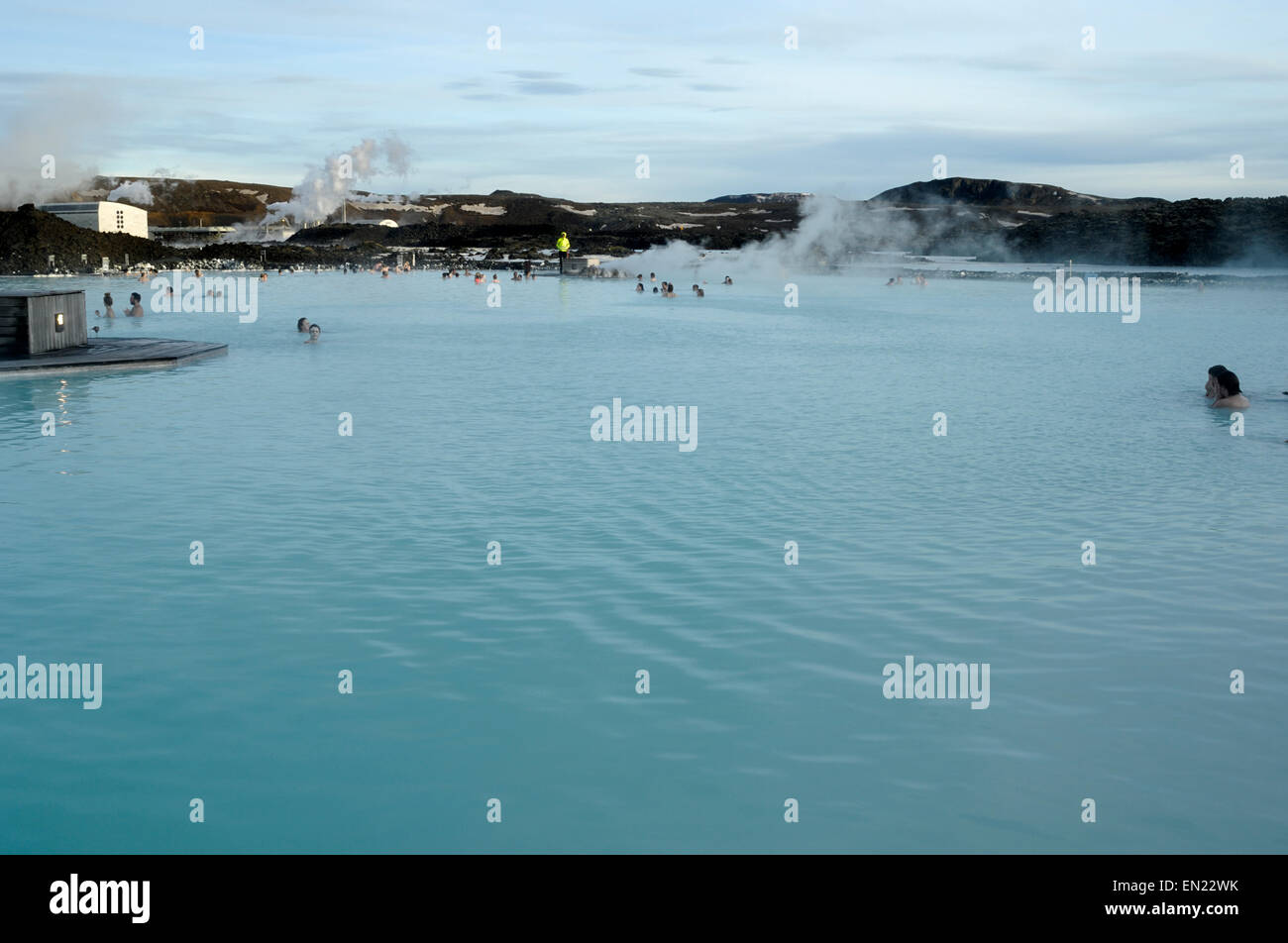 Blue lagoon lake hi-res stock photography and images - Alamy