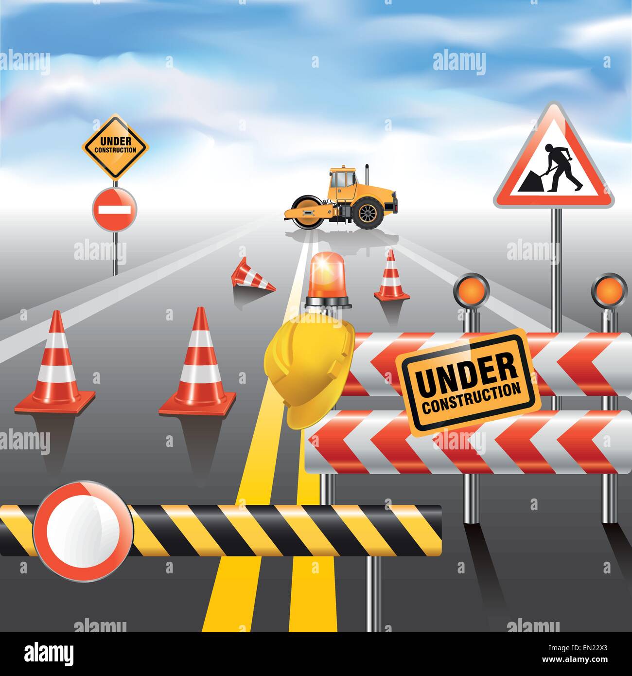 Construction reconstruction Stock Vector Images - Alamy