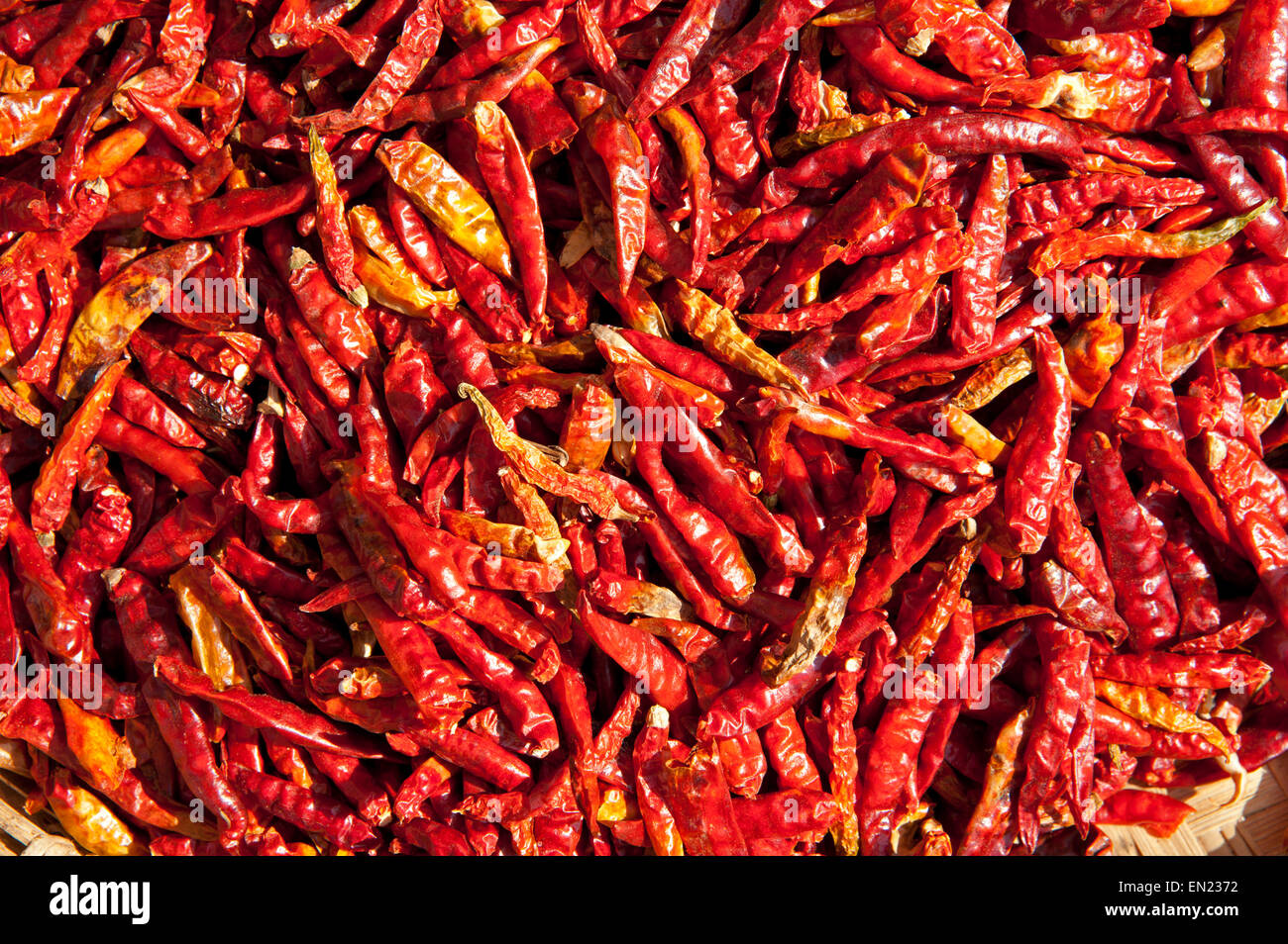 Burmese red chillies hi-res stock photography and images - Alamy