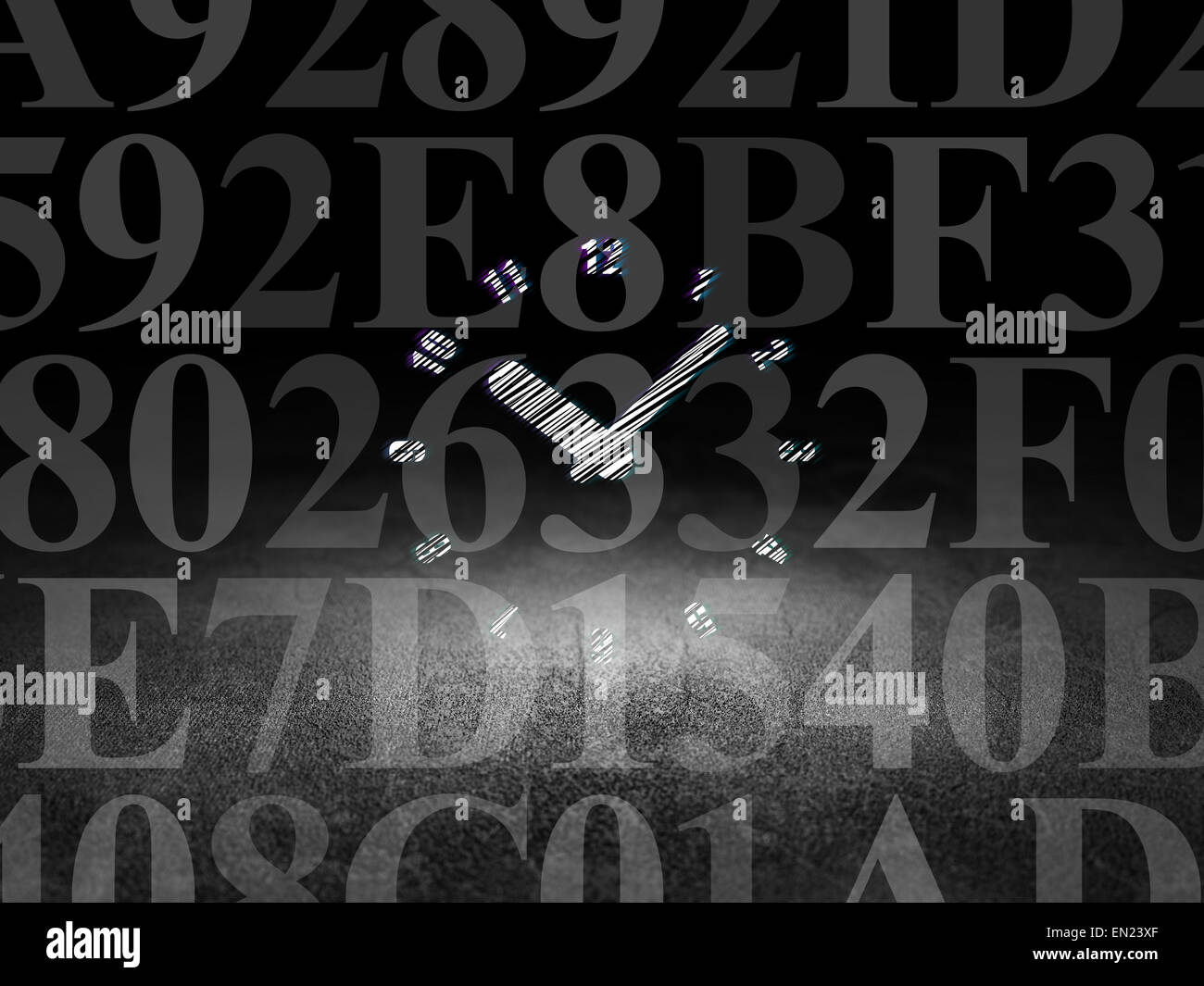 Glow in the dark clock hi-res stock photography and images - Alamy