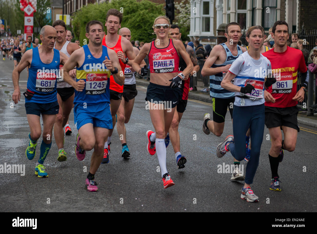 Paula radcliffe london marathon hi-res stock photography and images - Alamy