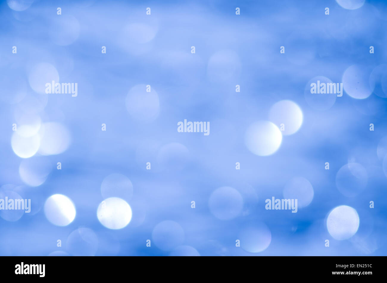 blue blurred bokeh lights background texture Stock Photo - Alamy