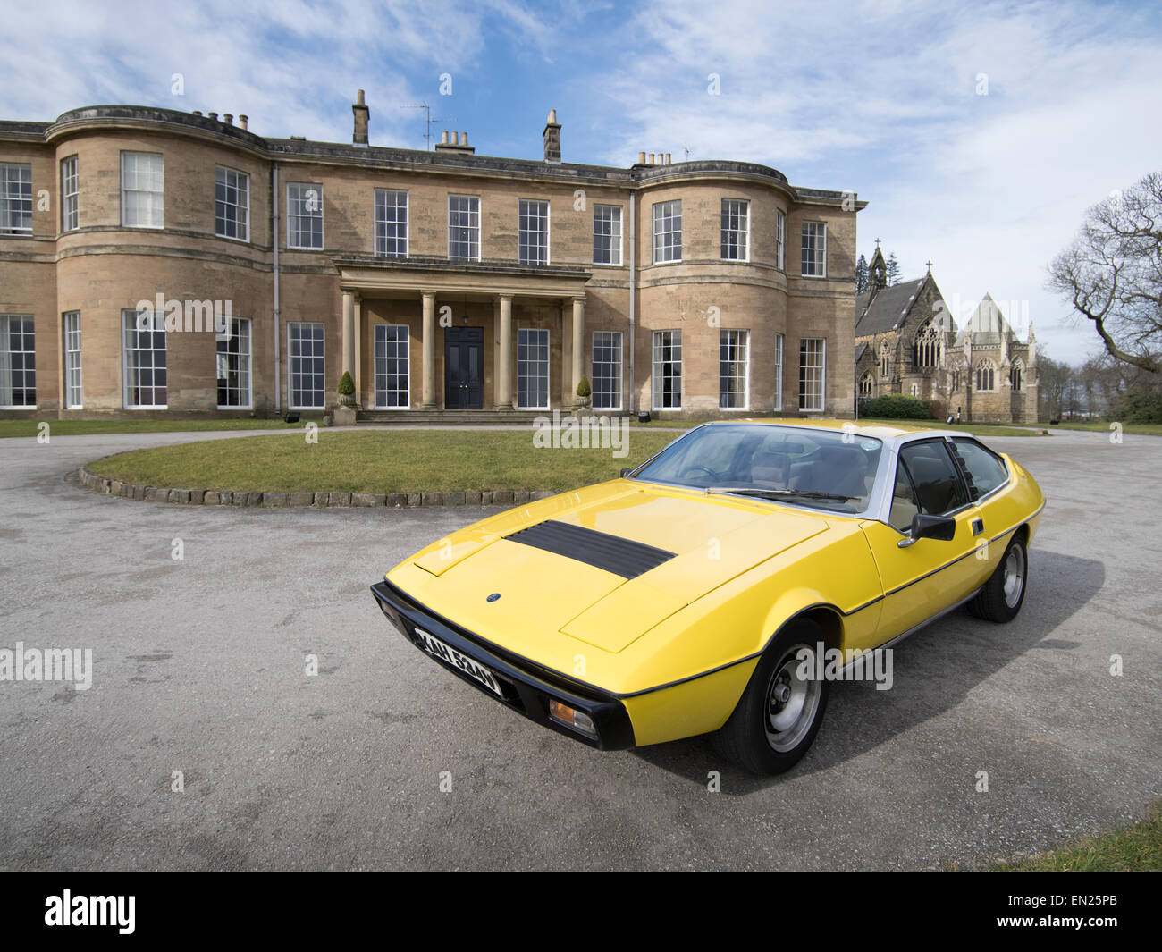 Lotus Eclat British sports car Rudding Park Hotel, a Grade I listed ...