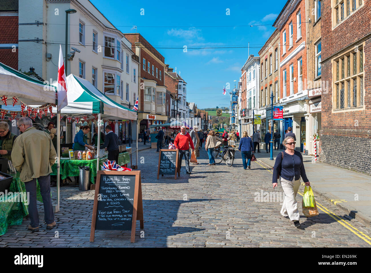 Guildford high street hi-res stock photography and images - Alamy