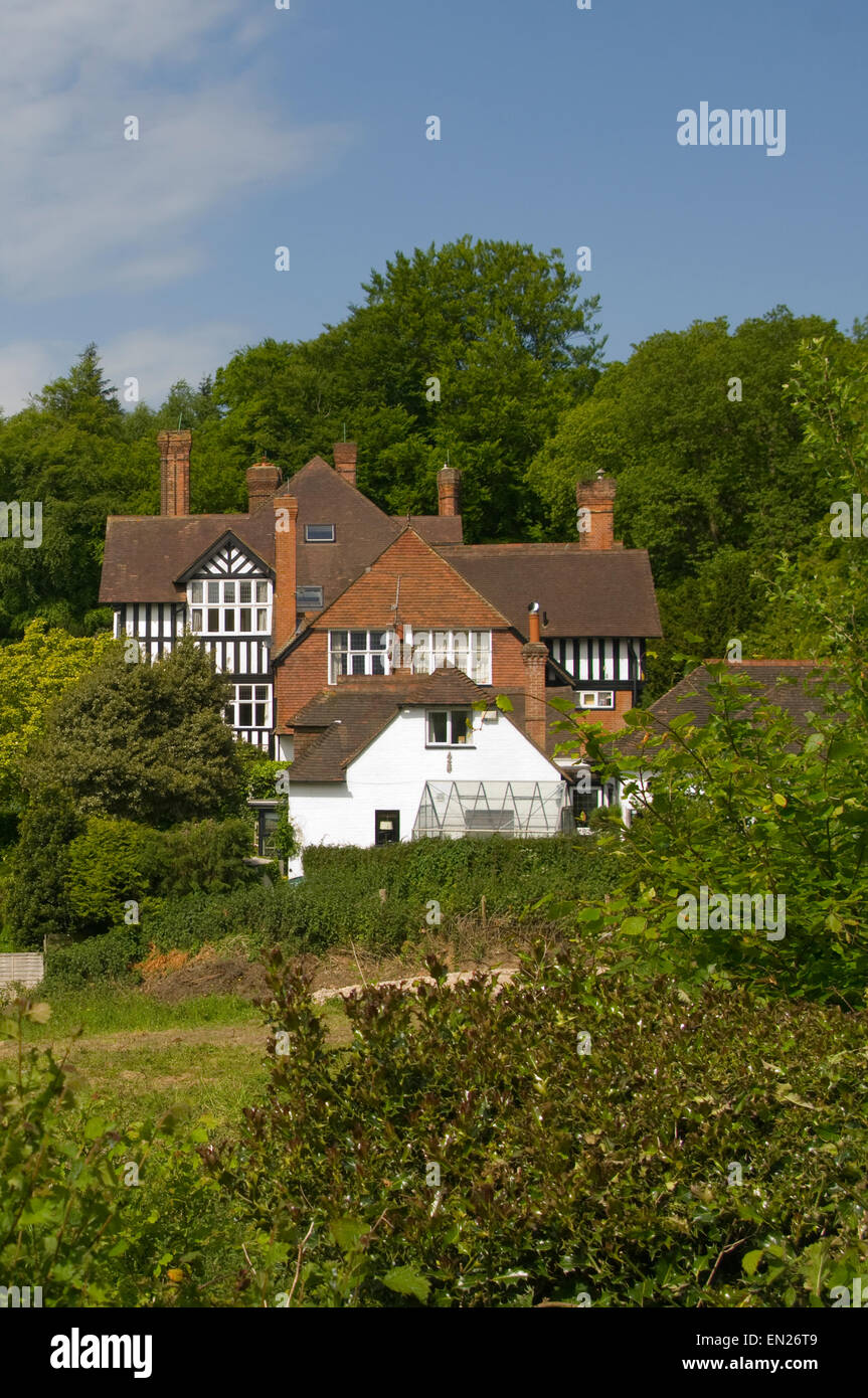 Country House In Kent Hatch Kent England Stock Photo - Alamy