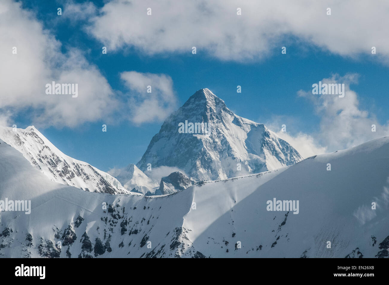 K2 mountain hi-res stock photography and images - Alamy