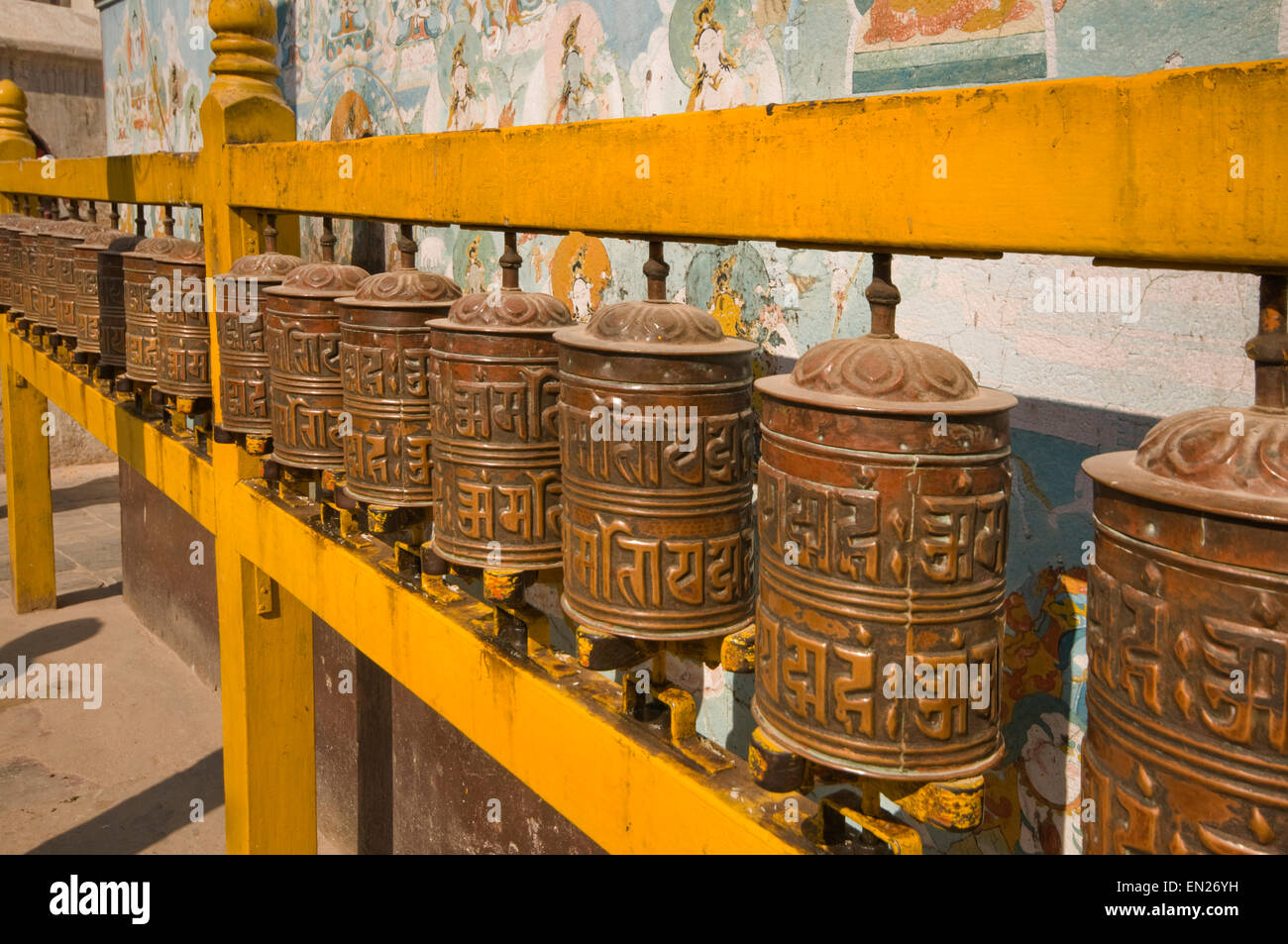 NEPAL, Kathmandu, Boudhnath, Boudah Buddhist Temple (16th Century ...