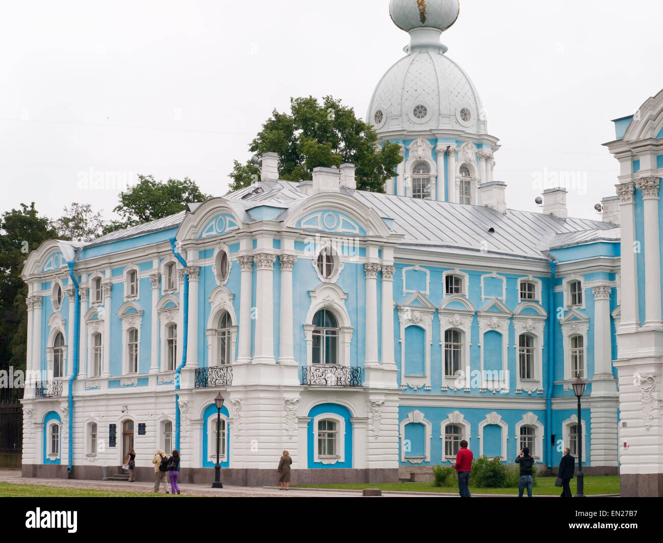 Smolny cathedral hi-res stock photography and images - Alamy