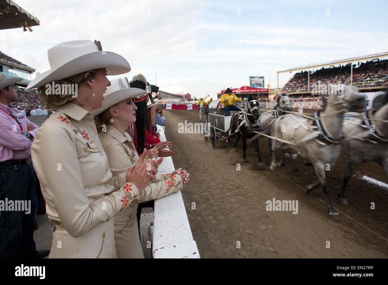 Calgary stampede girls hi-res stock photography and images - Alamy