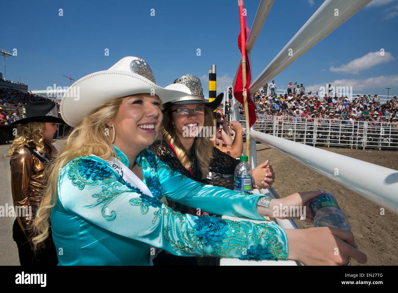 Calgary stampede girls hi-res stock photography and images - Alamy