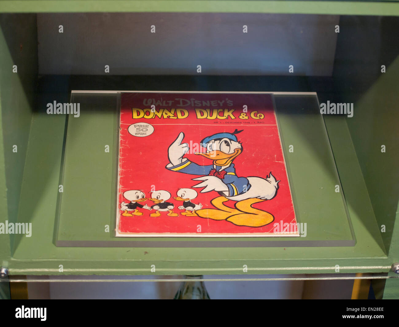 First edition of the Norwegian Donald Duck magazine from 1948 in an ...