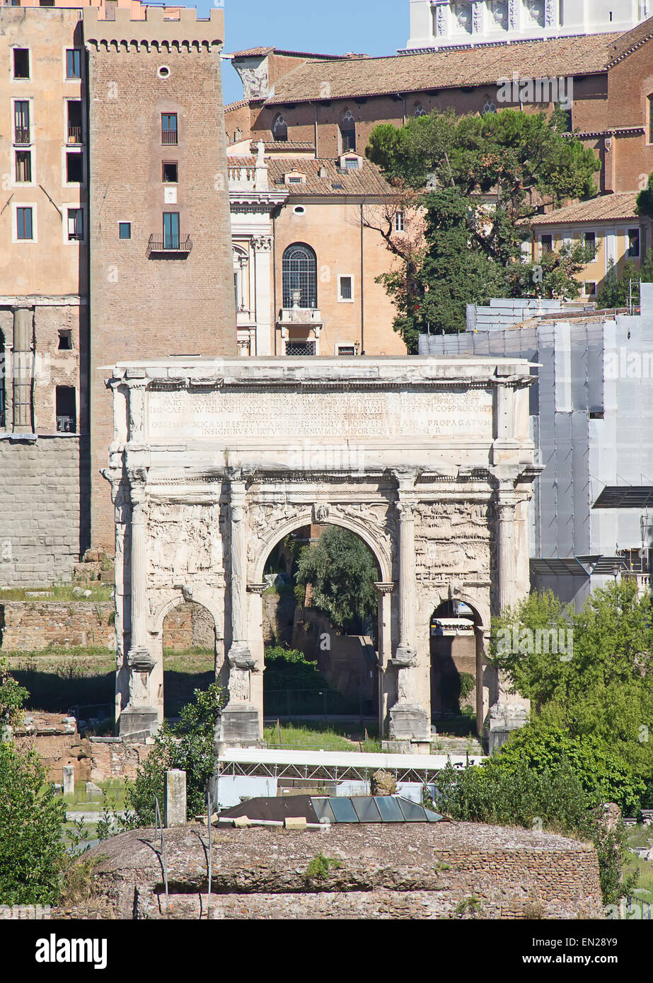 Forum river center rome hi-res stock photography and images - Alamy