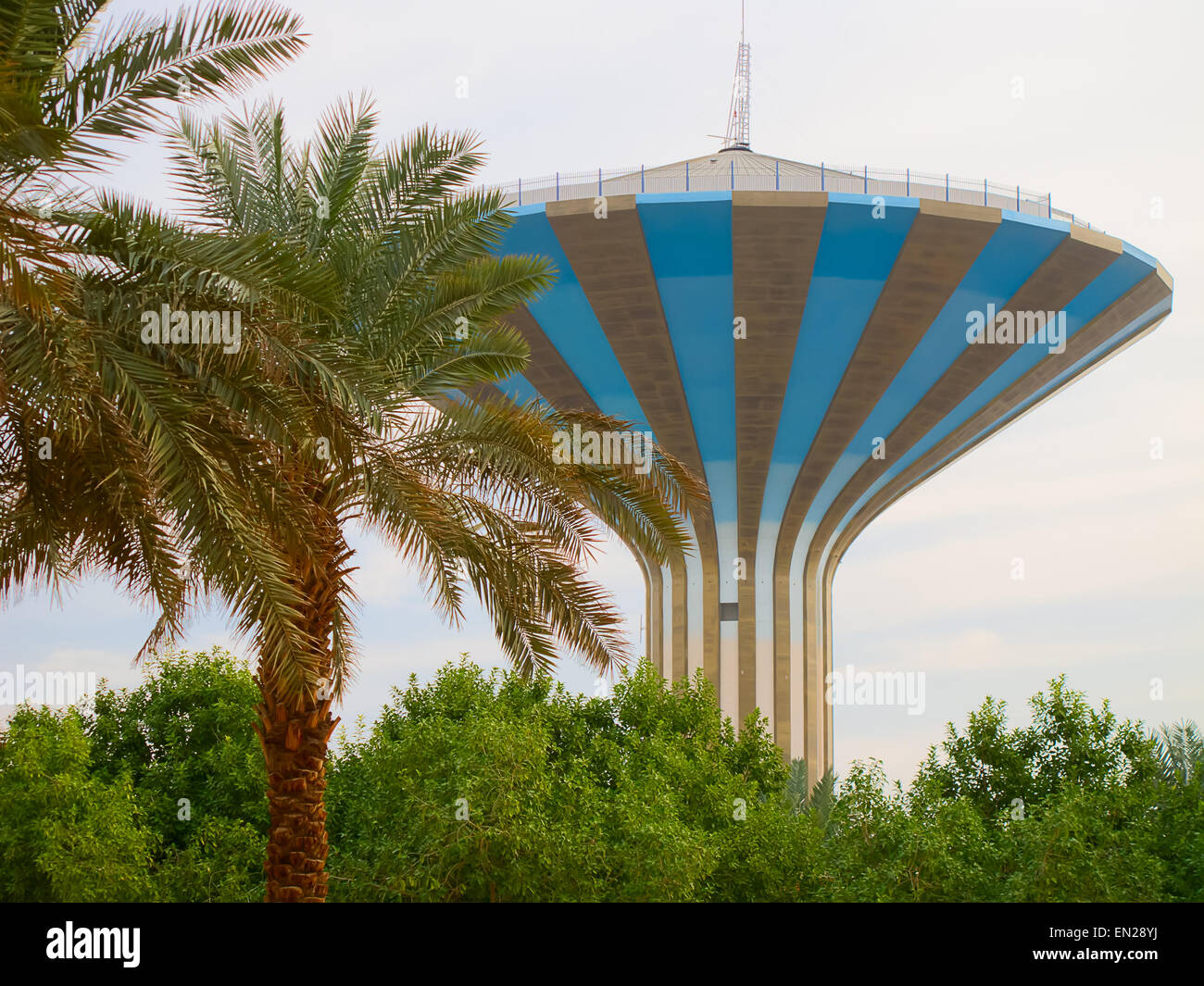 Famous water tower in the Riyadh city, Saudi Arabia Stock Photo - Alamy