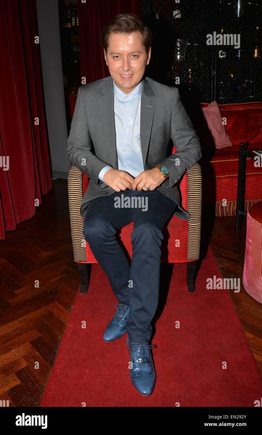 Brian Dowling arrives fashionably late for a special screening of his ...