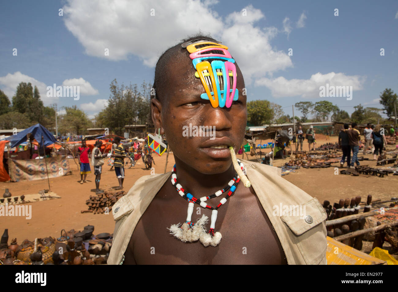 Hamer tribe in Ethiopia Stock Photo - Alamy