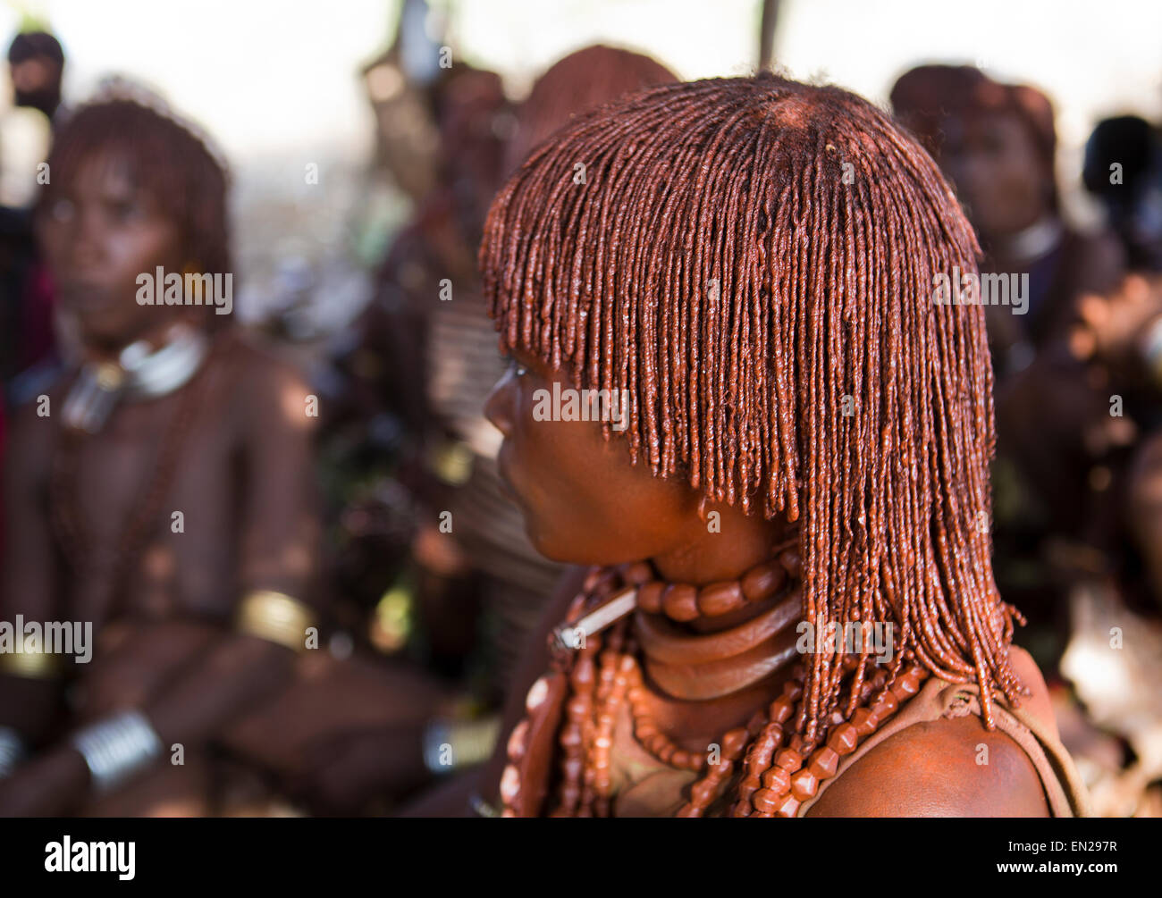 Hamer tribe in Ethiopia Stock Photo - Alamy