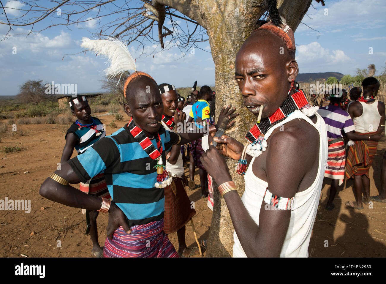 Hamer tribe in Ethiopia Stock Photo - Alamy