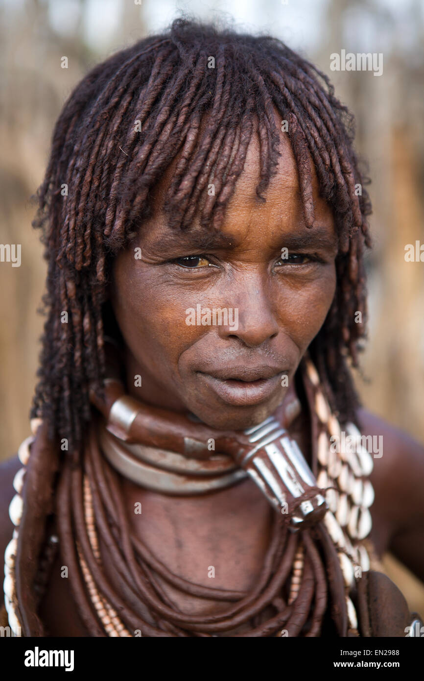 Hamer tribe in Ethiopia Stock Photo - Alamy