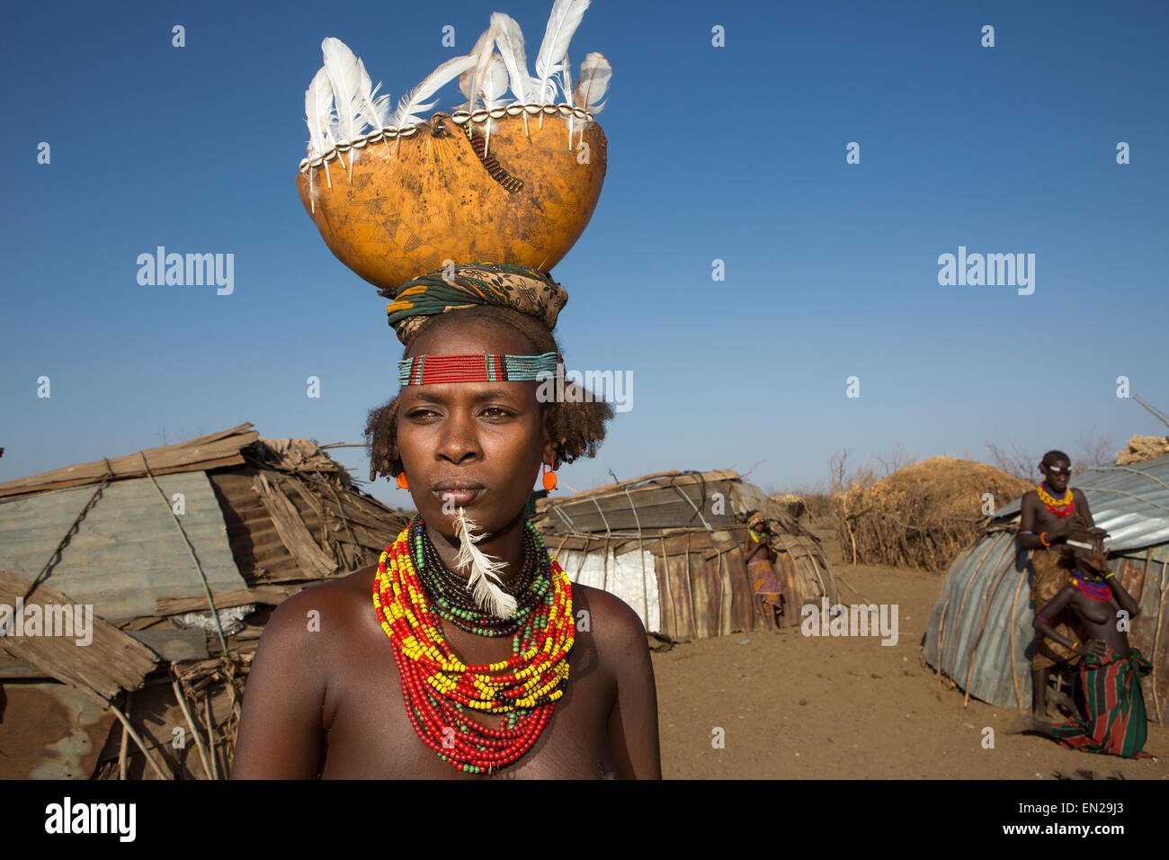 Dasanesh tribe in Ethiopia Stock Photo - Alamy