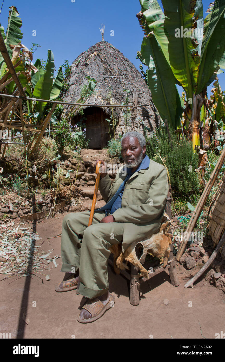 dorze tribe in Ethiopia Stock Photo - Alamy