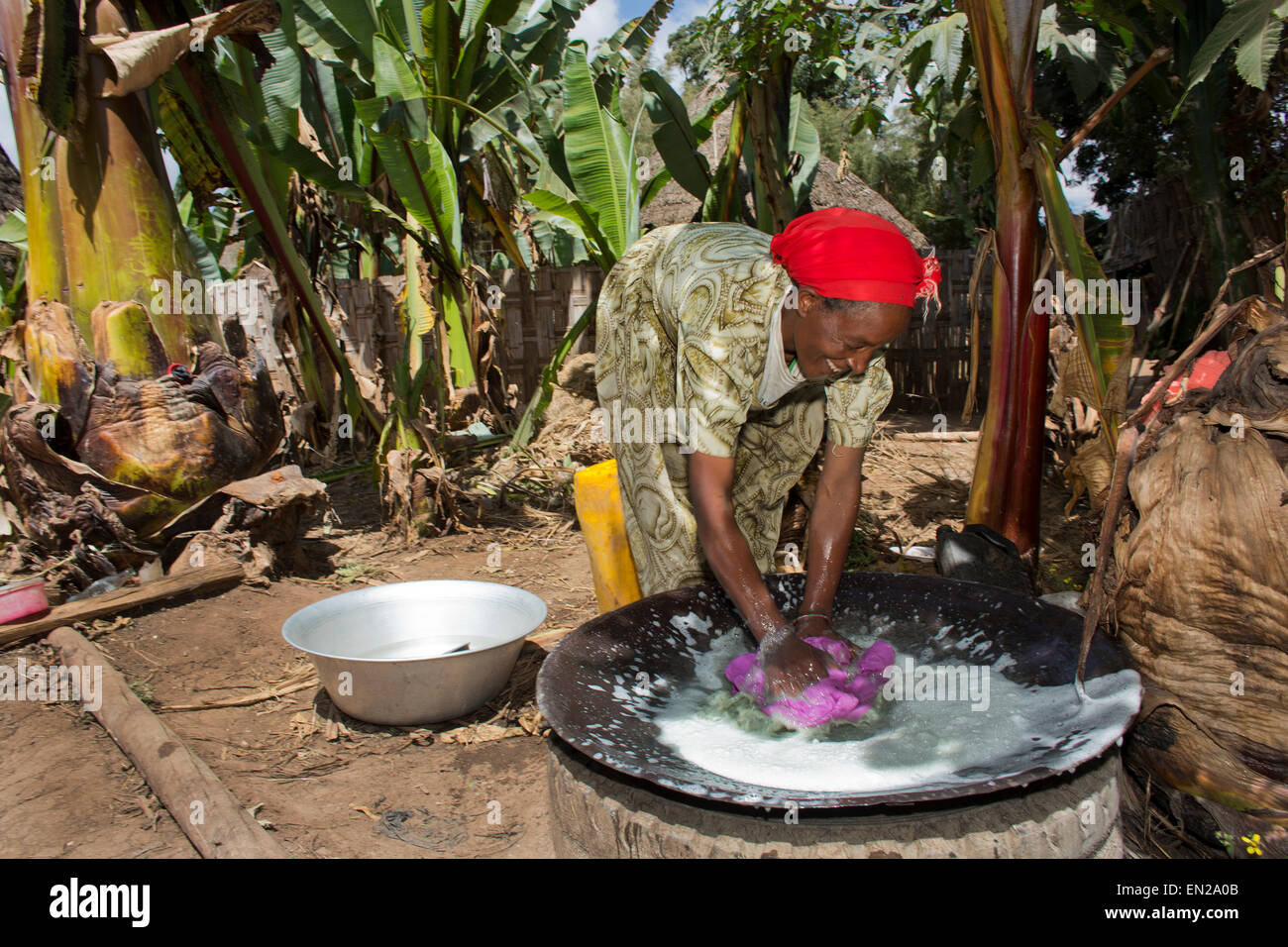 dorze tribe in Ethiopia Stock Photo - Alamy