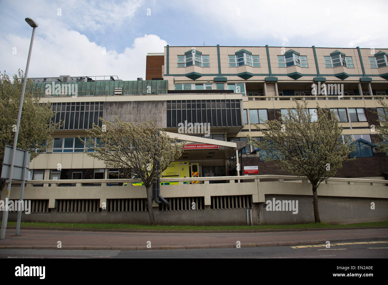 Poole Hospital Longfleet Road Stock Photo - Alamy