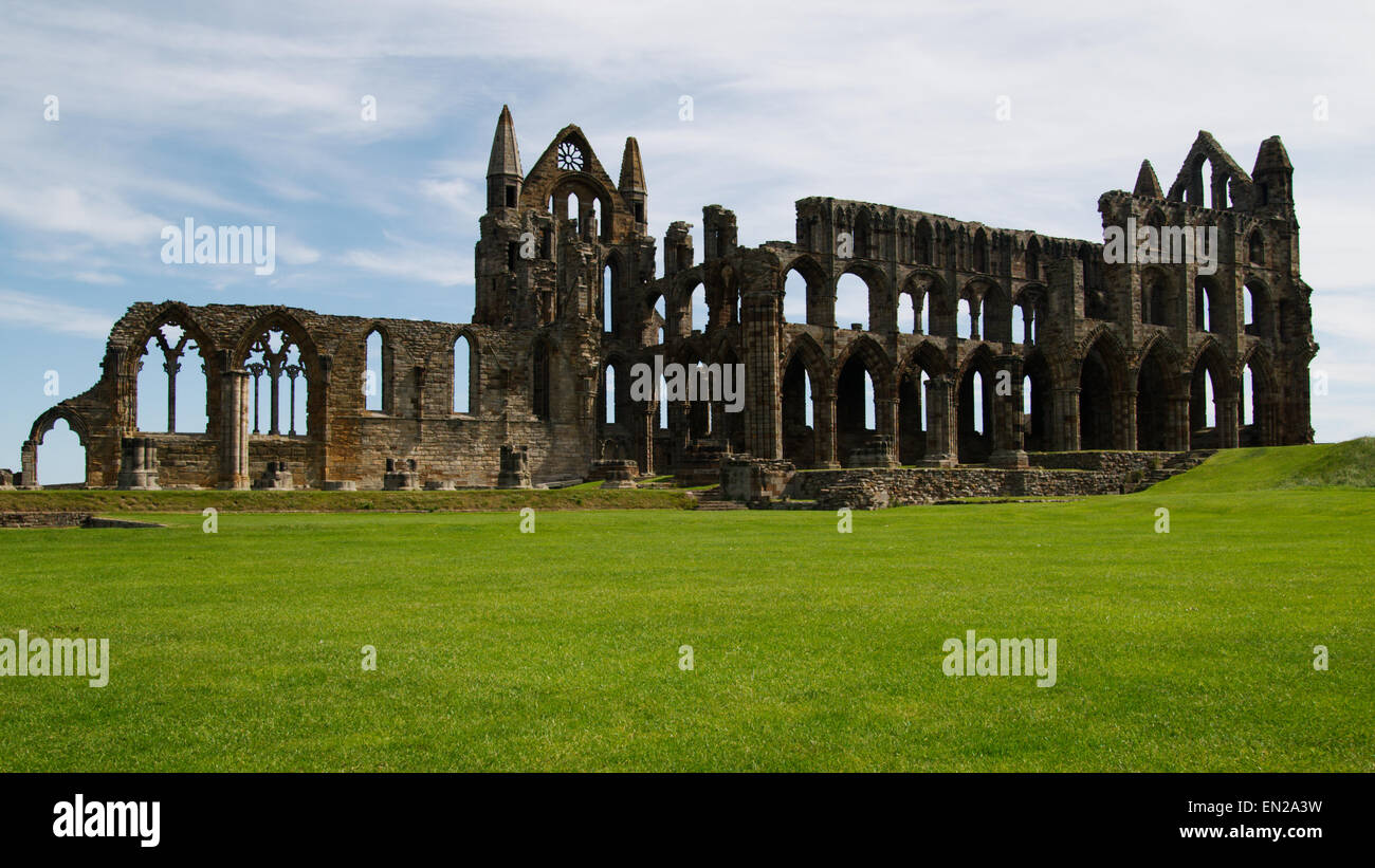 Whitby Abbey, Whitby England Stock Photo - Alamy