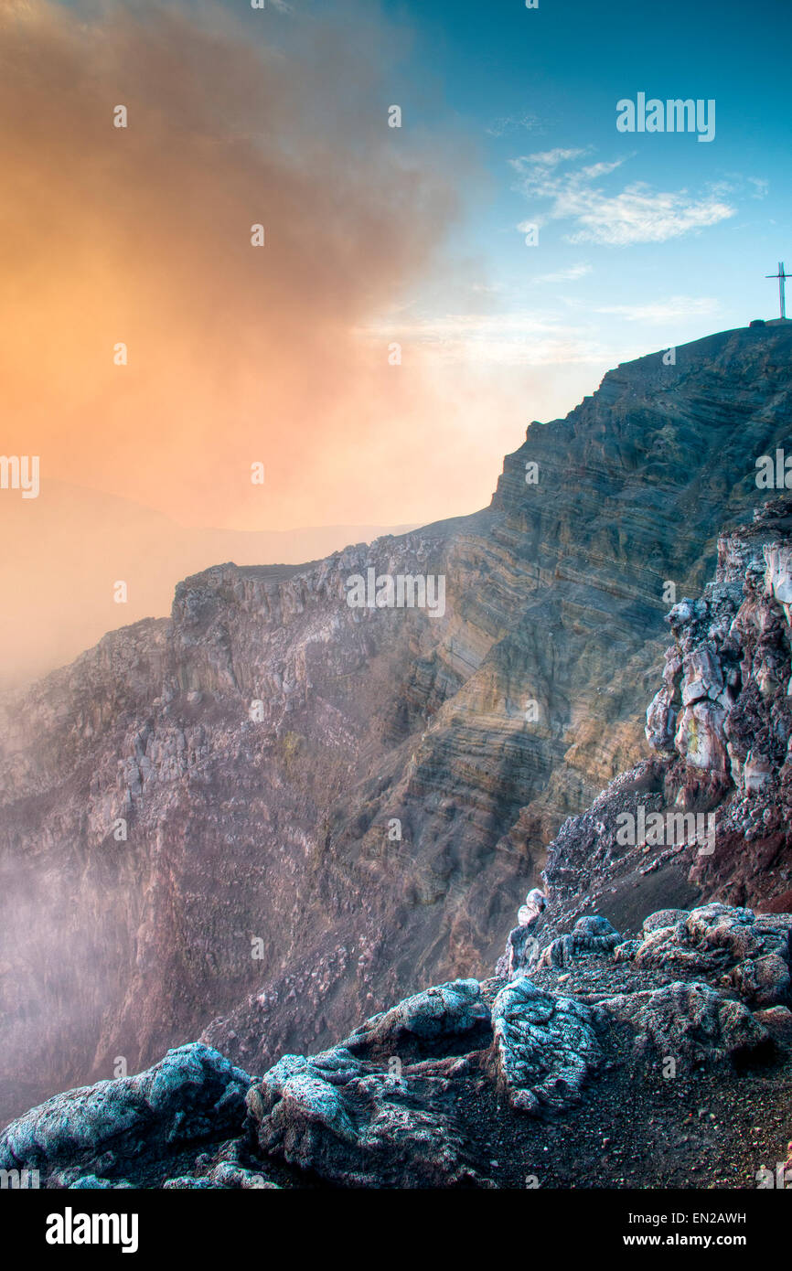 Crater of the Mombacho Volcano near Granada, Nicaragua Stock Photo - Alamy
