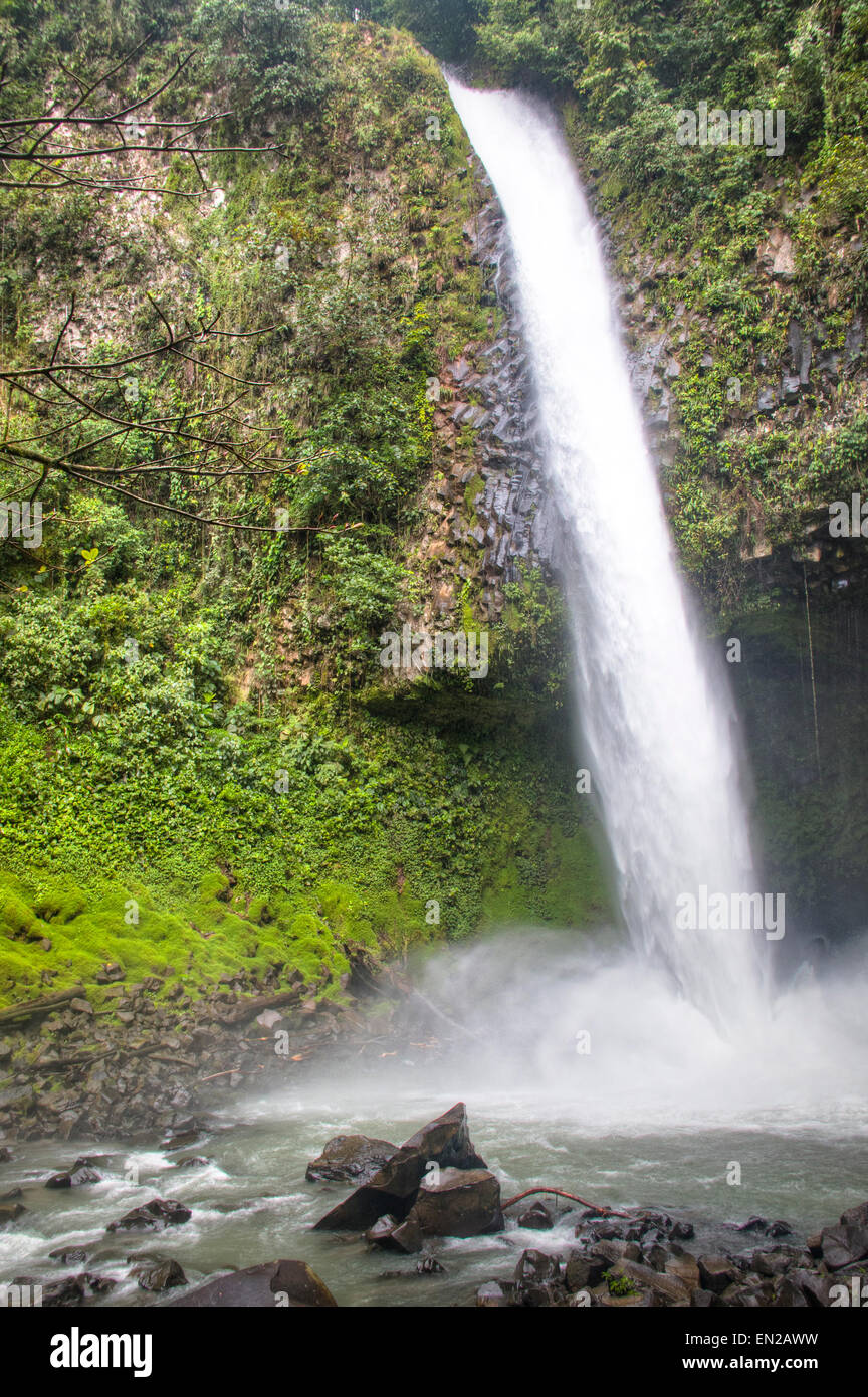 La Fortuna Waterfall in Arenal National Park, Costa Rica Stock Photo ...