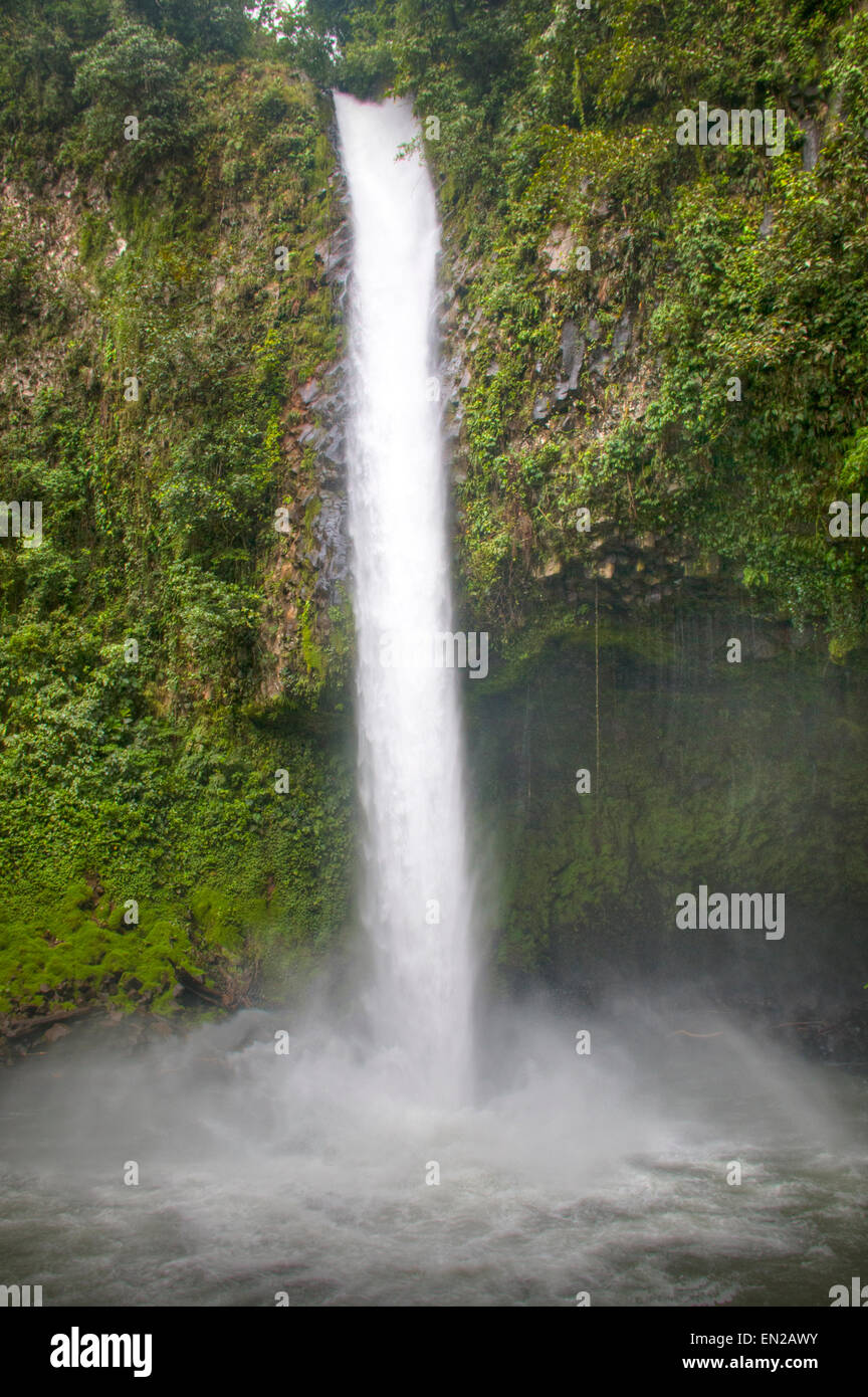 La Fortuna Waterfall in Arenal National Park, Costa Rica Stock Photo ...