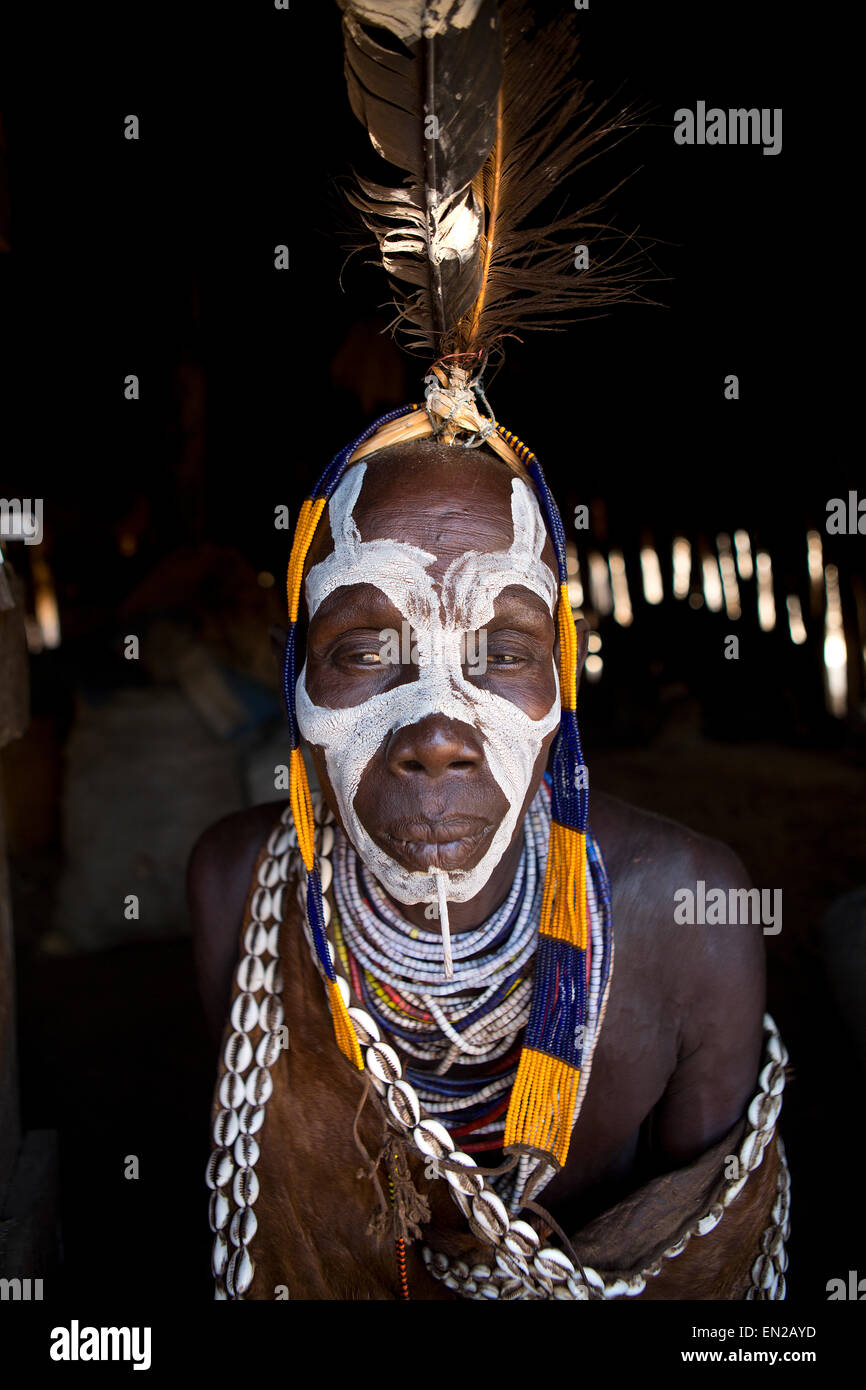 Karo tribe in Ethiopia Stock Photo - Alamy