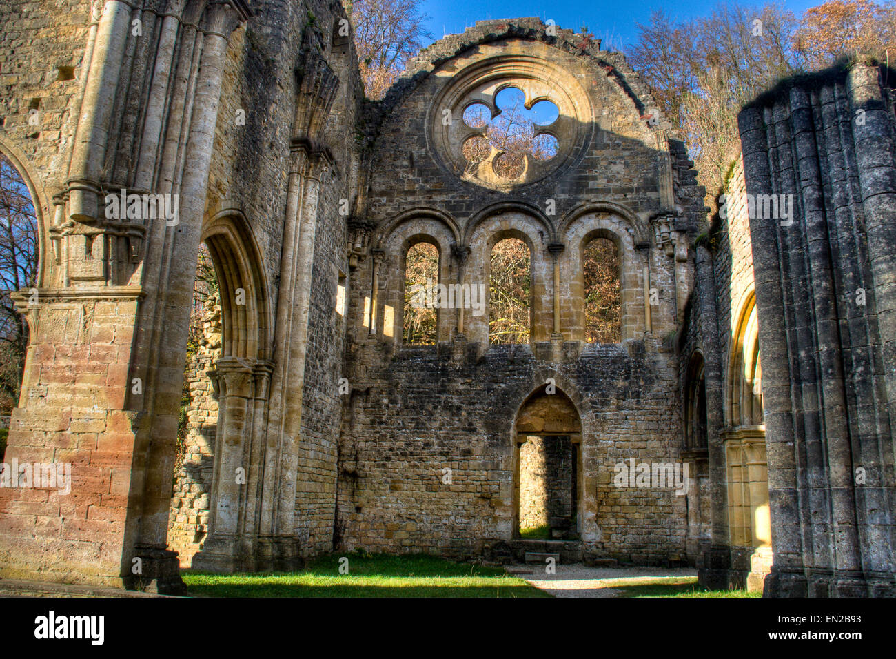 Belgian town in ruins hi-res stock photography and images - Alamy