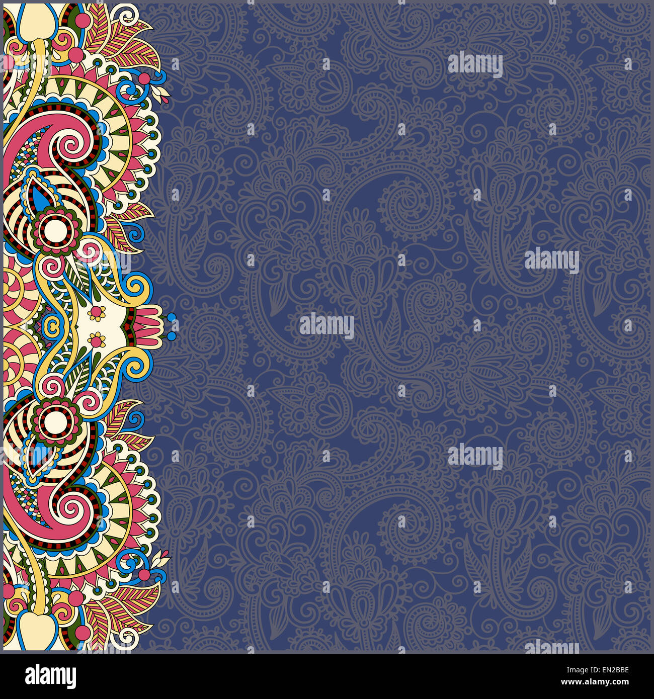 vintage floral background for your design Stock Photo - Alamy