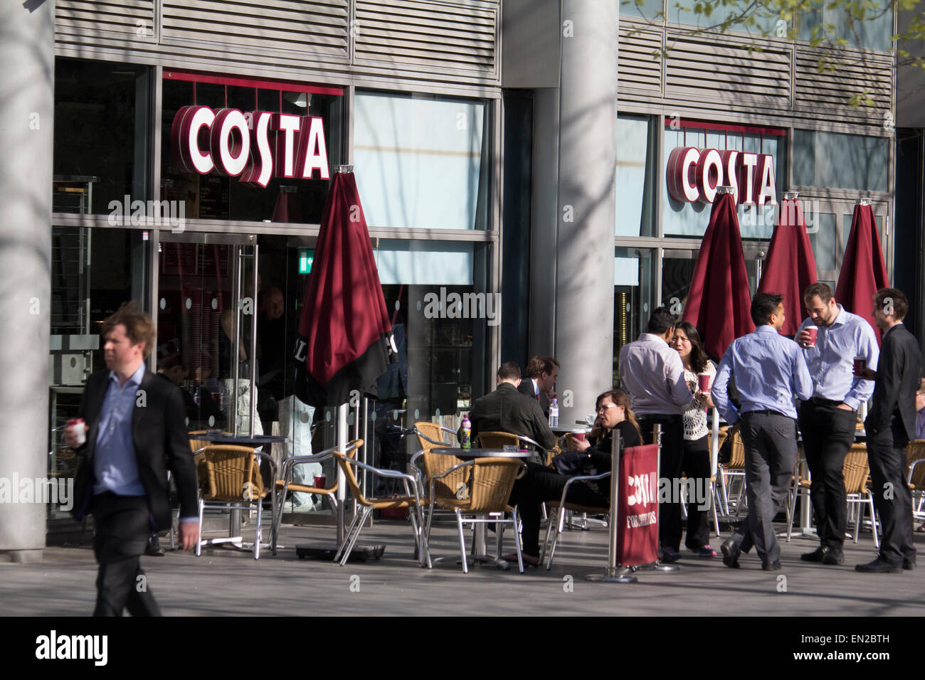 Costa coffee outlet Spitalfields London Stock Photo - Alamy