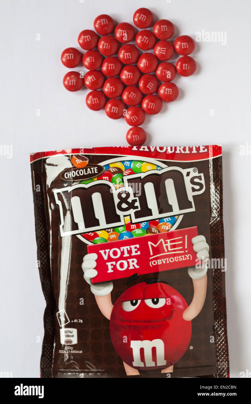 M&ms candy red hi-res stock photography and images - Alamy