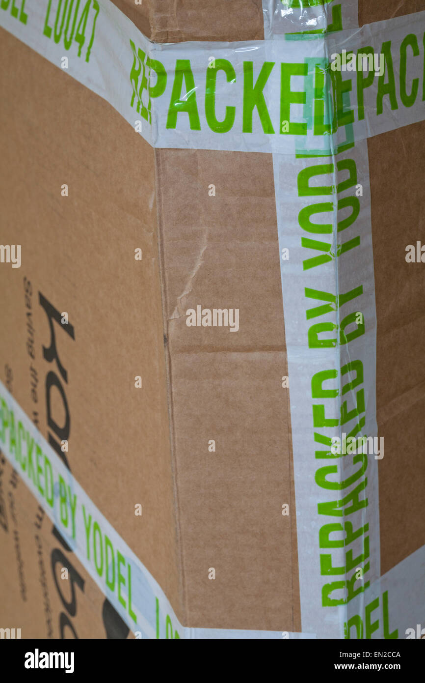 Repacked by Yodel tape on taped up package that was lost in transit ...
