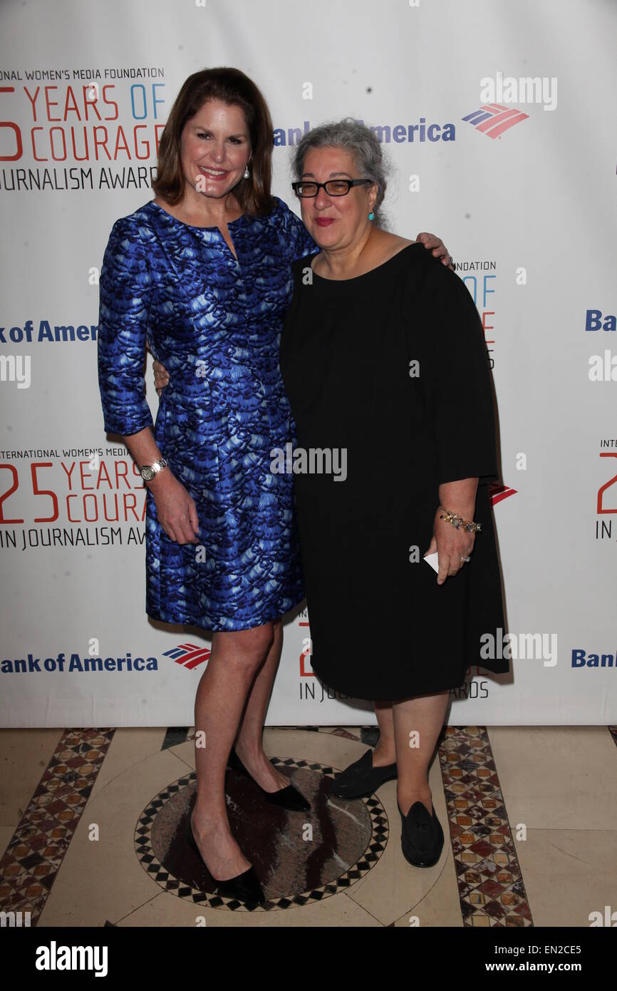 International Women's Media Foundation Awards luncheon at Cipriani in ...