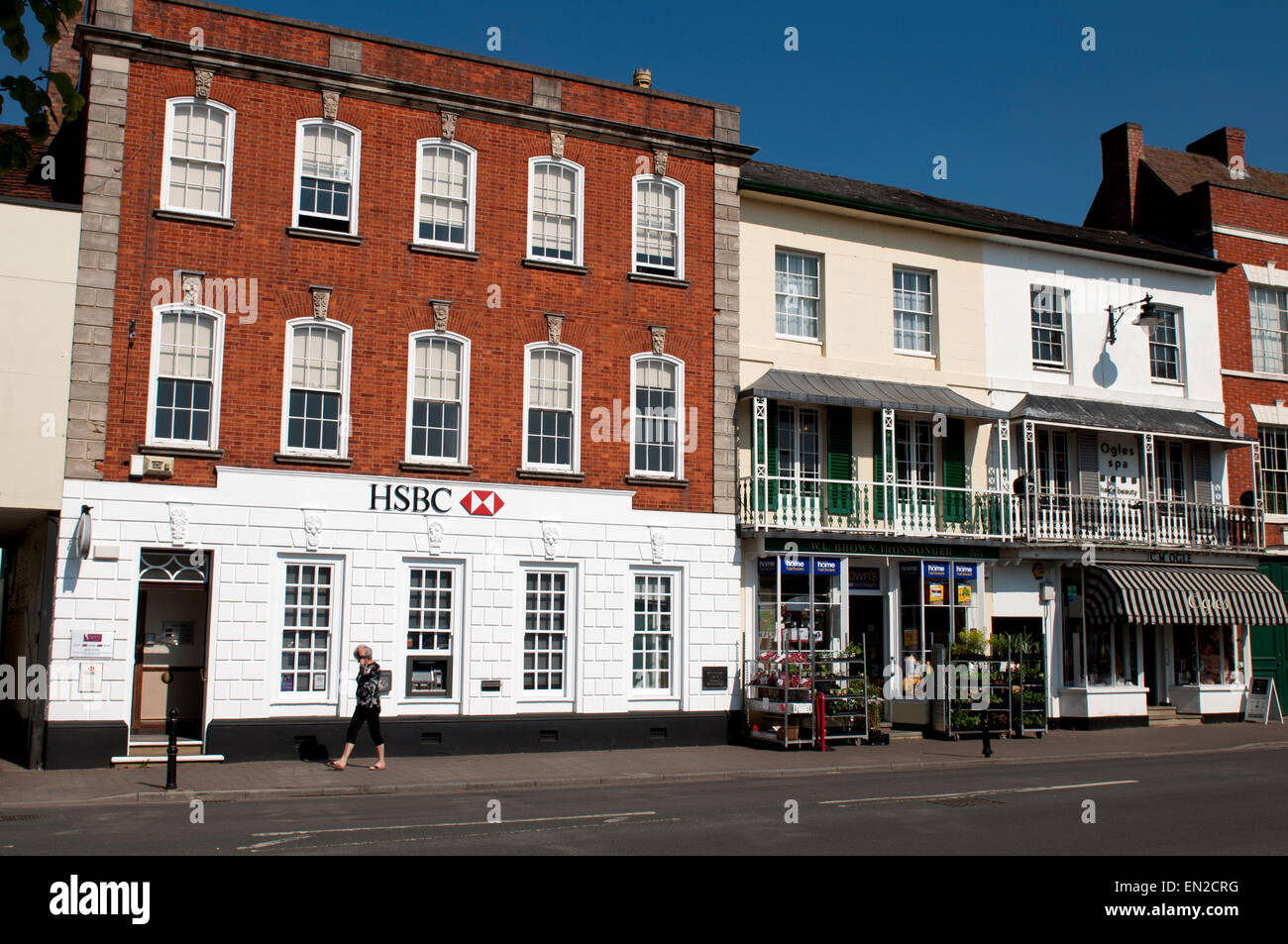 Pershore town centre hi-res stock photography and images - Alamy
