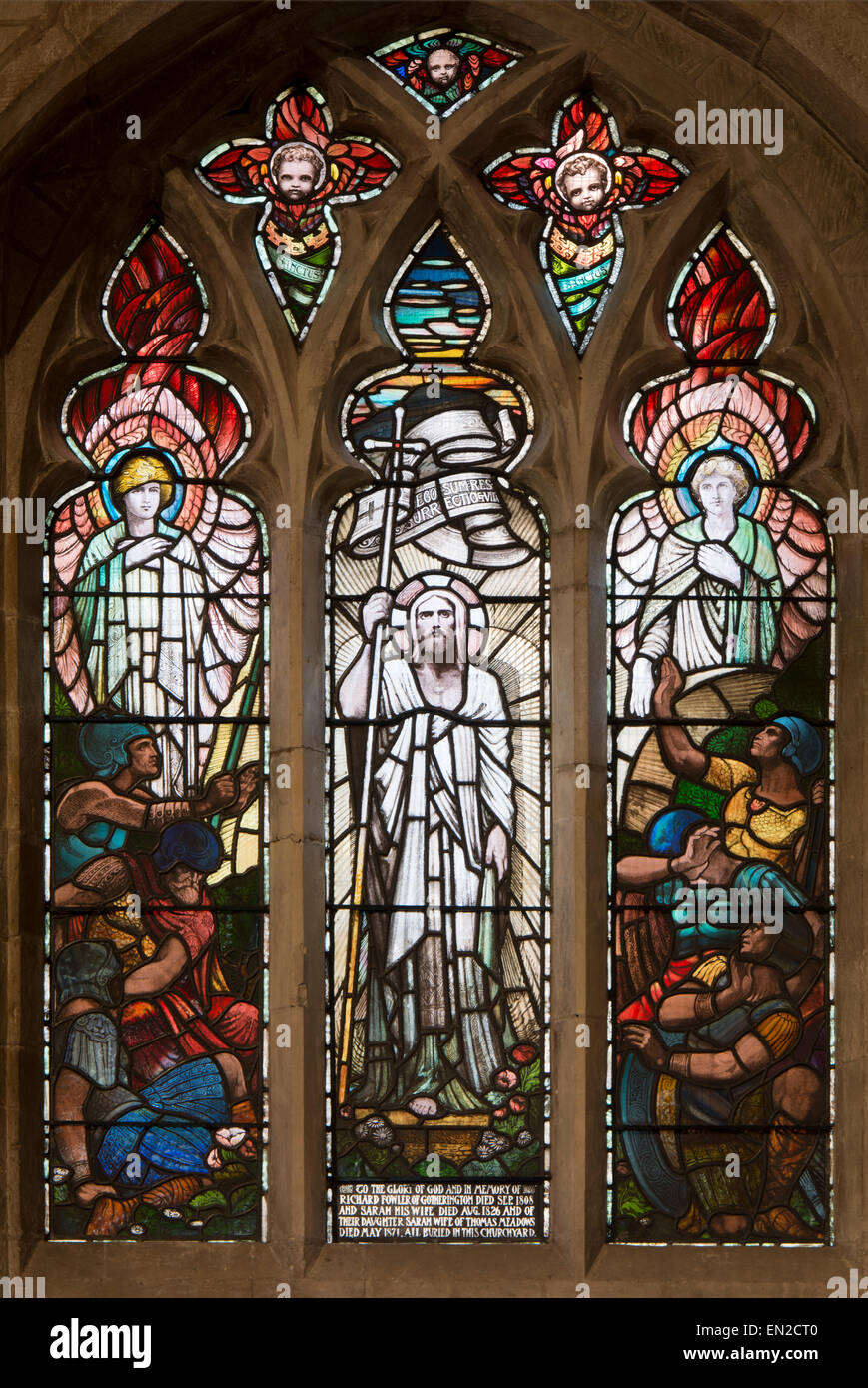 Stained glass windows bishops hi-res stock photography and images - Alamy