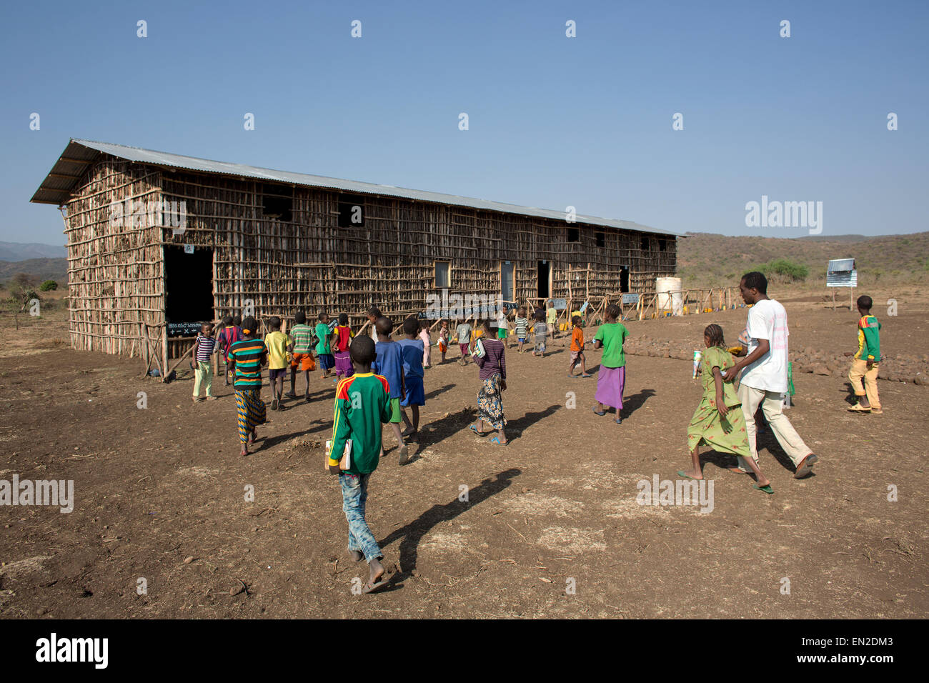 primary school in ethiopia Stock Photo - Alamy