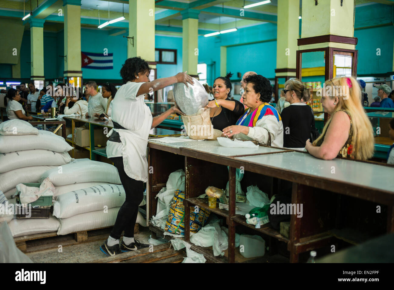 Receiving rations hi-res stock photography and images - Alamy