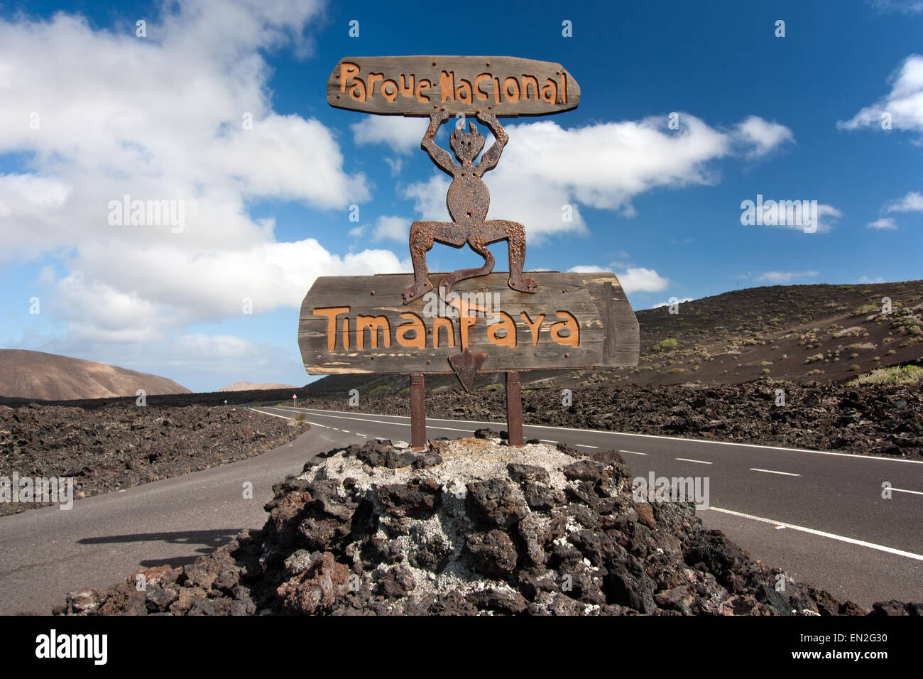 Canary islands lanzarote devil symbol hi-res stock photography and images - Alamy