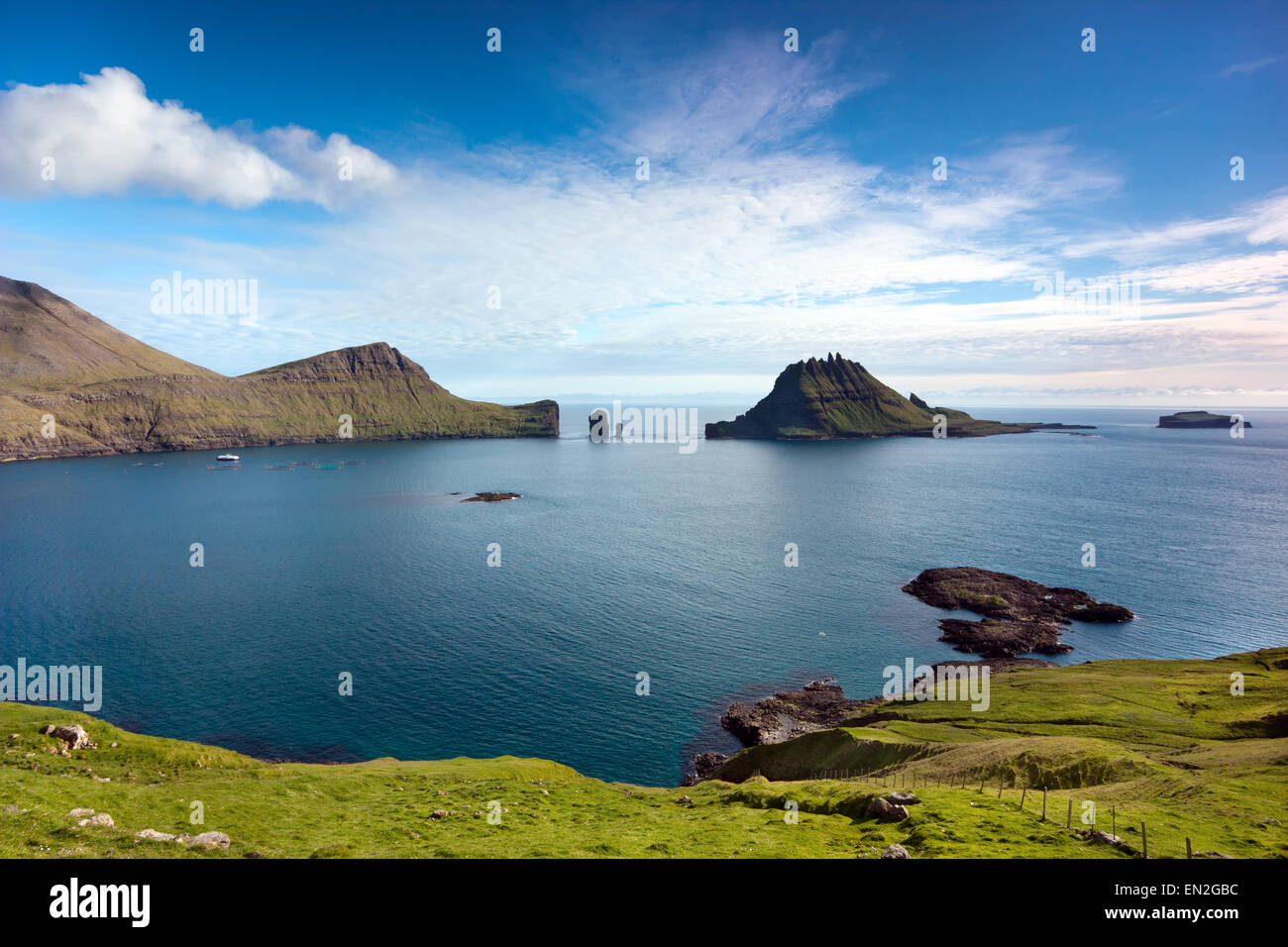 Faroe Islands, natural landscape Stock Photo - Alamy