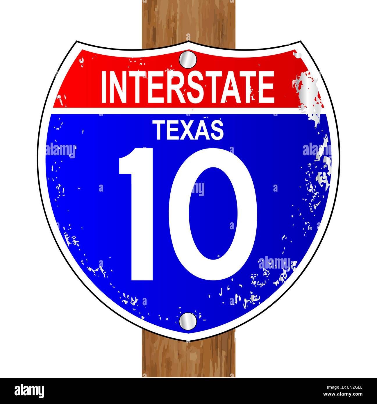 Interstate 10 sign hi-res stock photography and images - Alamy