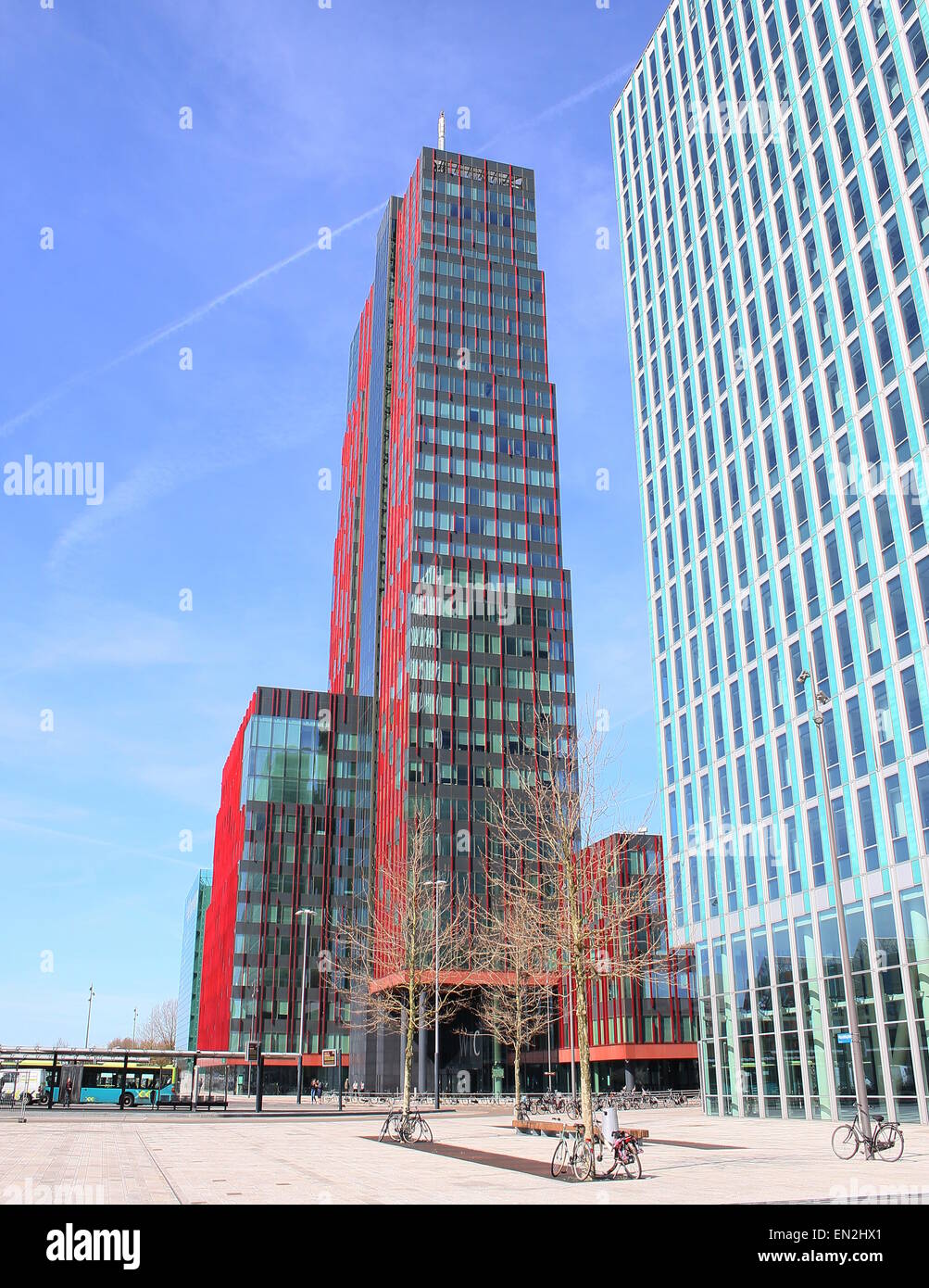 WTC Almere office towers (a.k.a. Carlton) in Almere, Flevoland, The ...