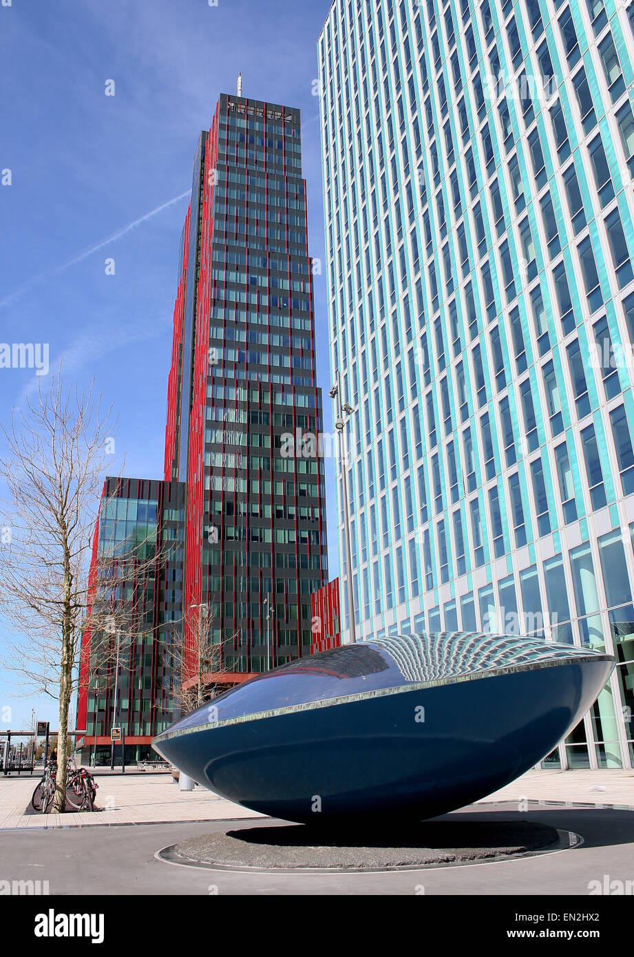 WTC Almere office towers (a.k.a. Carlton) in Almere, Flevoland, The ...
