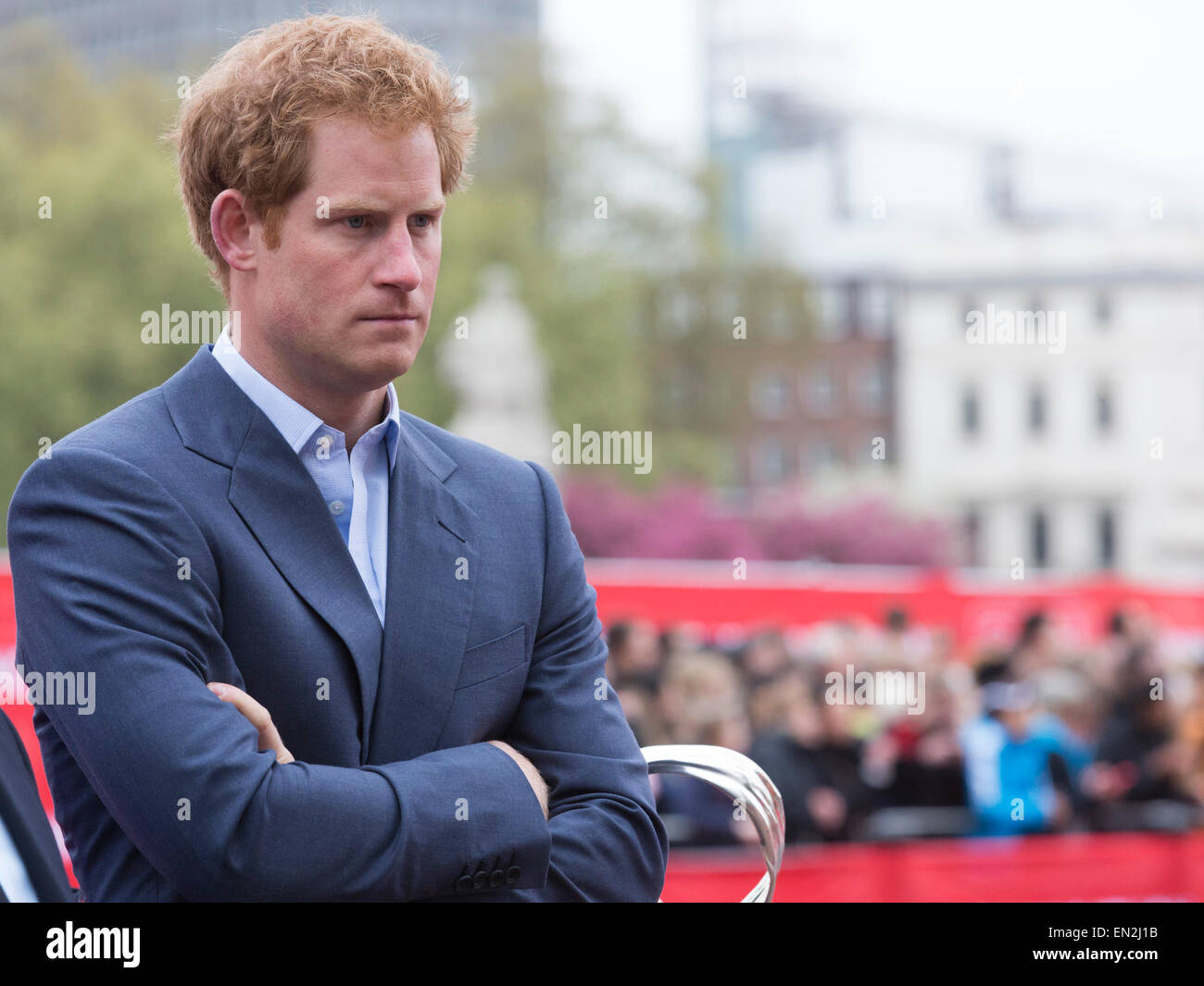 London, UK. 26 April 2015. HRH Prince Harry at the awards ceremonies ...