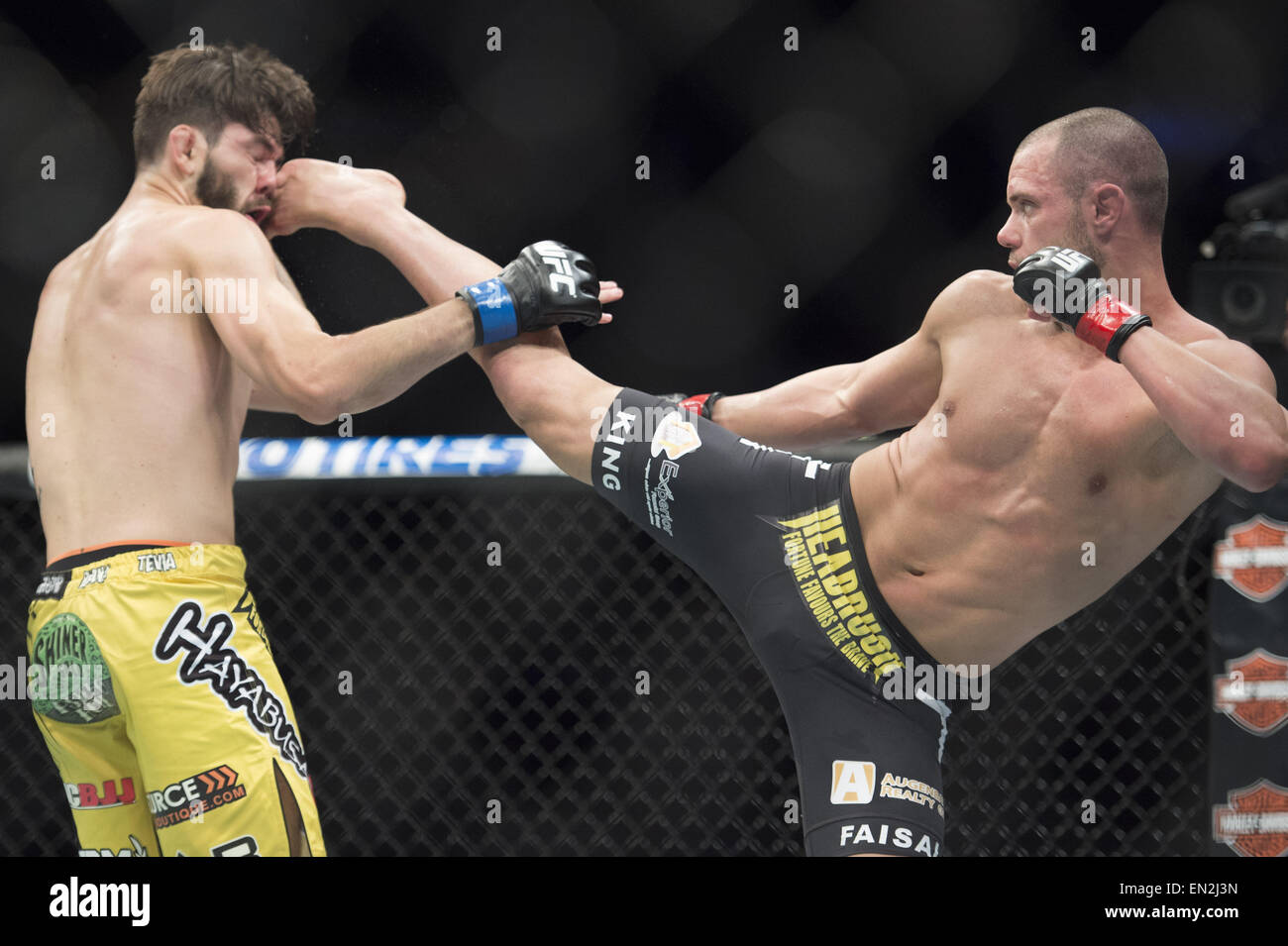 Montreal, Quebec, Canada. 25th Apr, 2015. CHAD 'The Disciple' LAPRISE ...